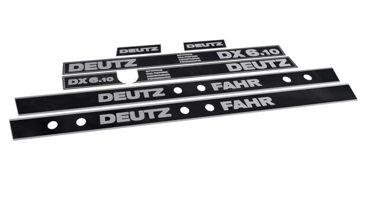 Deutz Fahr DX 6.10 OMAP Aftermarket Replacement Tractor Decal (Sticker ...