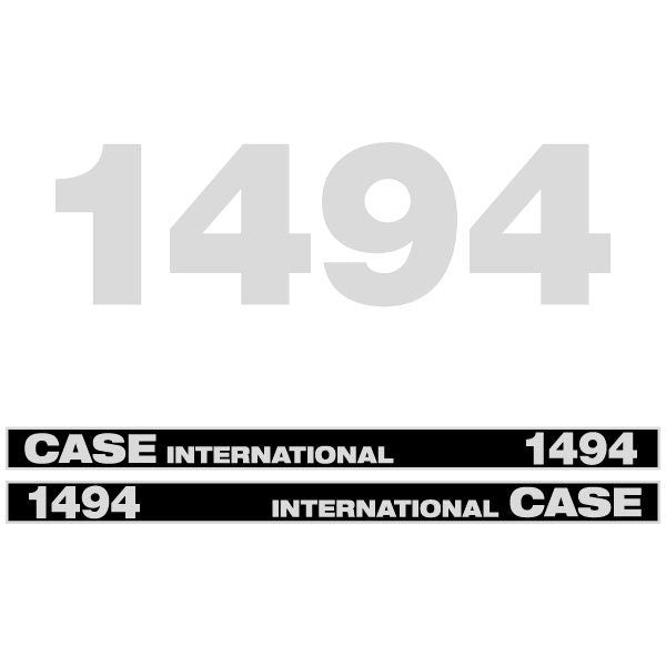 Case International 1494 Aftermarket Replacement Tractor Decal (Sticker ...